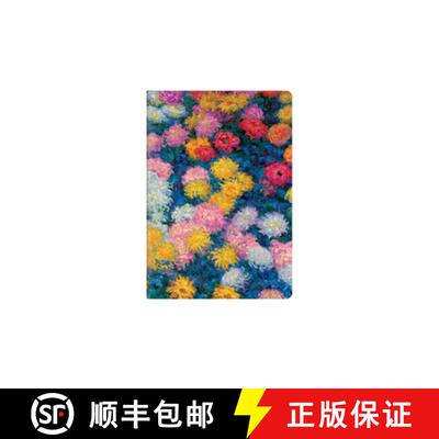 【3-4周达】Monet’s Chrysanthemums A6 Unlined Cahier [9781408762752]