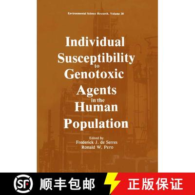 【3-4周达】Individual Susceptibility to Genotoxic Agents in the Human Population [9781461297093]