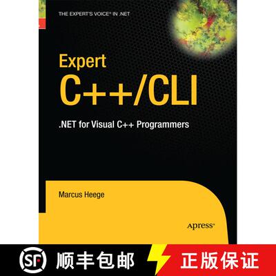 【3-4周达】Expert Visual C++/CLI : .NET for Visual C++ Programmers (Softcover reprint of the original... [9781430211686]