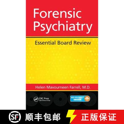 【3-4周达】精装 Forensic Psychiatry: Essential Board Review [9781138461598]