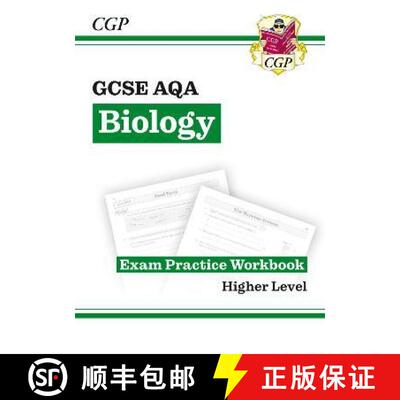 【3-4周达】GCSE Biology AQA Exam Practice Workbook - Higher (answers sold separately) [9781782944829]