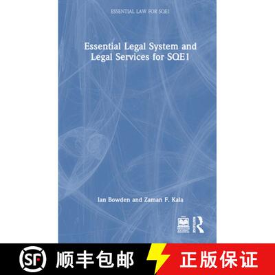 【3-4周达】精装 Essential Legal System and Legal Services for Sqe1 [9781032564388]