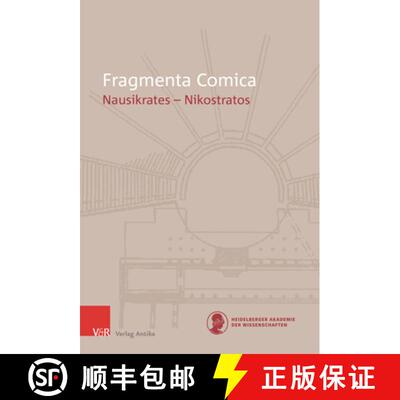 【3-4周达】精装 Fragmenta Comica (16,6): Nausikrates - Nikostratos [9783949189753]