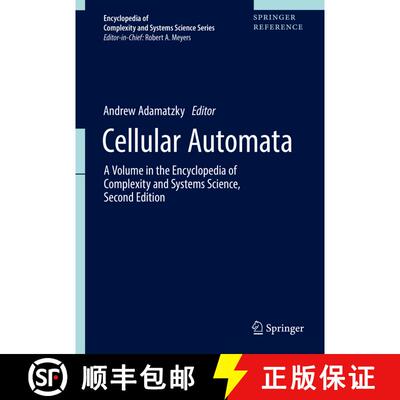 【3-4周达】精装 Cellular Automata: A Volume in the Encyclopedia of Complexity and Systems Science, Se... [9781493986996]