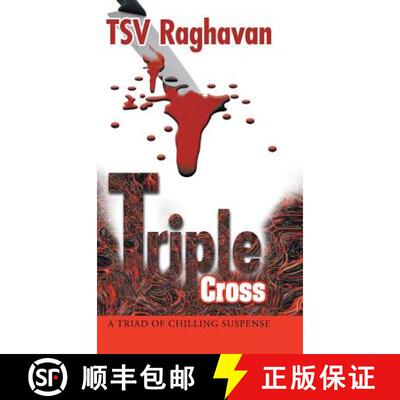【3-4周达】精装 Triple Cross: A Triad of Chilling Suspense [9781482812190]