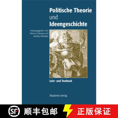 【3-4周达】精装 Politische Theorie und Ideengeschichte – Lehr– und Textbuch [9783050029542]