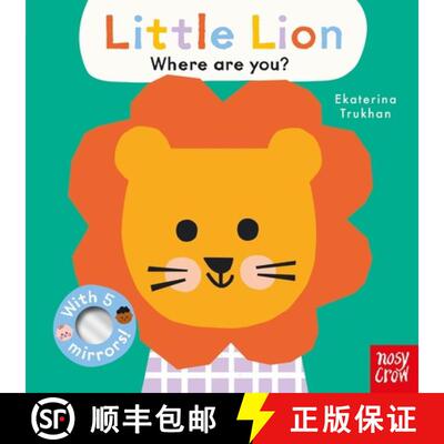【3-4周达】Baby Faces: Little Lion, Where Are You? [9781805130550]
