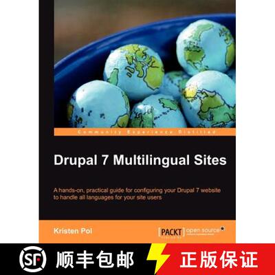 预订 Drupal 7 Multilingual Sites [9781849518185]