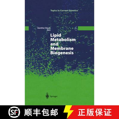 【3-4周达】精装 Lipid Metabolism and Membrane Biogenesis [9783540207528]