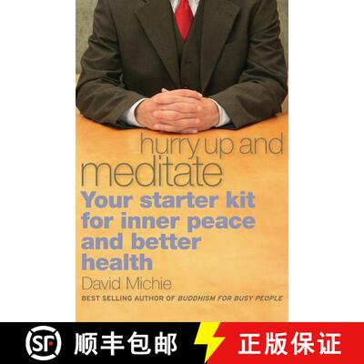 【3-4周达】Hurry Up and Meditate: Your Starter Kit for Inner Peace and Better Health [9781559393065]