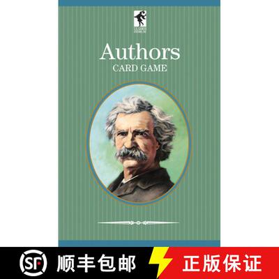 【3-4周达】Authors Card Game: Educational Family Card Game for Kids and Adults, Featuring 13 Great Cl... [9781572814455]