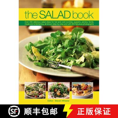 【3-4周达】Salad Book: Over 200 Delicious Salad Ideas for Hot and Cold Lunches, Suppers, Picnics, Fam... [9781844779888]
