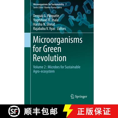 【3-4周达】精装 Microorganisms for Green Revolution: Volume 2 : Microbes for Sustainable Agro-ecosystem [9789811071454]