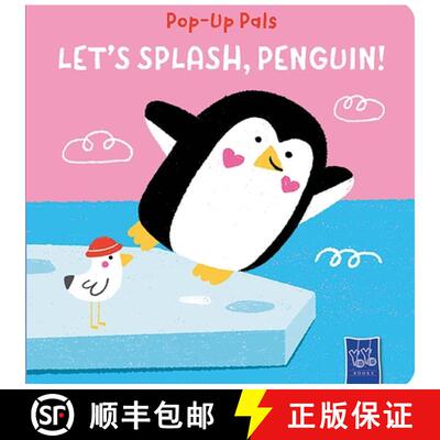 【3-4周达】Pop-Up Pals: Let's Splash, Penguin! [9789465240657]