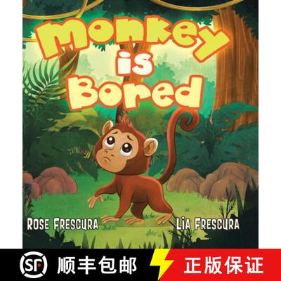 【3-4周达】精装 Monkey is Bored [9780228829546]
