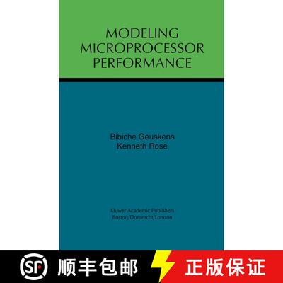 【3-4周达】精装 Modeling Microprocessor Performance [9780792382140]