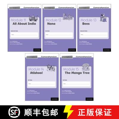【3-4周达】Read Write Inc. Comprehension: Modules 11-15 Mixed Pack of 5 (1 of each title) [9781382043106]