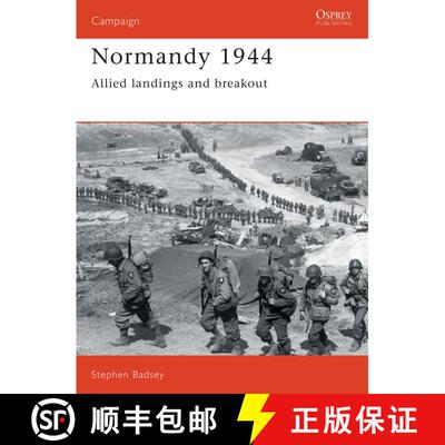 【3-4周达】Normandy, 1944: Allied Landings and Breakout [9780850459210]