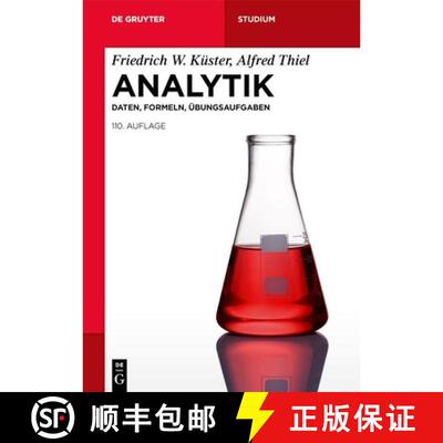 【3-4周达】Analytik – Daten, Formeln, Übungsaufgaben [9783110769128]