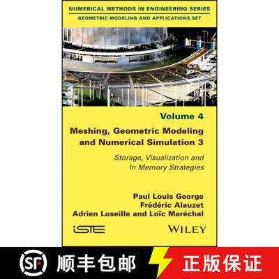 【3-4周达】精装 Meshing, Geometric Modeling and Numerical Simulation 3 - Storage, Visualization and I... [9781786306098]
