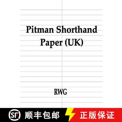 预订 Pitman Shorthand Paper (UK): 50 Pages 8.5 X 11 [9780359652853]