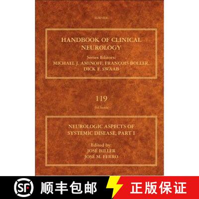 预订 精装 Neurologic Aspects of Systemic Disease, Part I: Volume 119 [9780702040863]