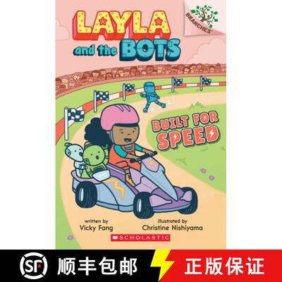 【3-4周达】Built for Speed: A Branches Book (Layla and the Bots #2): Volume 2 [9781338582925]