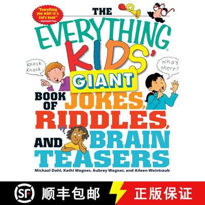 【3-4周达】The Everything Kids' Giant Book of Jokes, Riddles, and Brain Teasers [9781440506338]