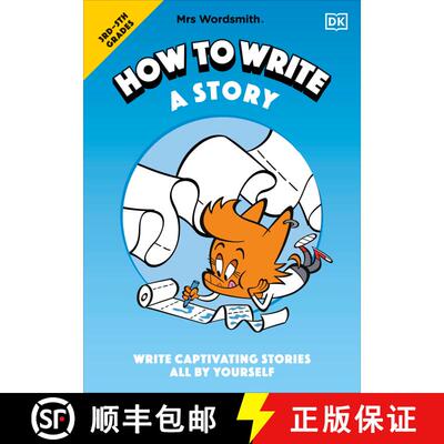 【3-4周达】Mrs Wordsmith How to Write a Story, Grades 3-5: Write Captivating Stories All by Yourself [9780744051490]
