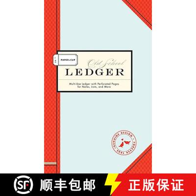 【3-4周达】Paper + Cup Old School Ledger, Vol. 1 [9780811873338]