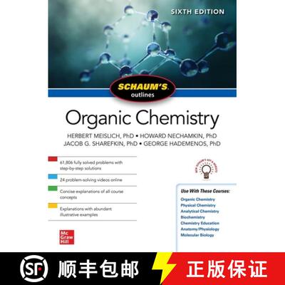 【3-4周达】Schaum's Outline of Organic Chemistry, Sixth Edition [9781265513320]