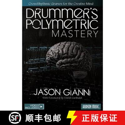【3-4周达】Drummer's Polymetric Mastery: Cross-Rhythmic Grooves for the Creative Mind Book with Onlin... [9798350174403]