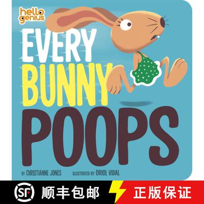 预订 精装 Every Bunny Poops [9781684464852]