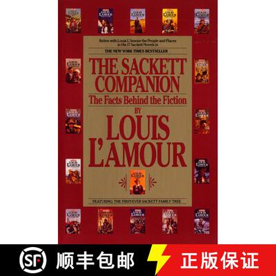 【3-4周达】The Sackett Companion: The Facts Behind the Fiction [9780553371024]