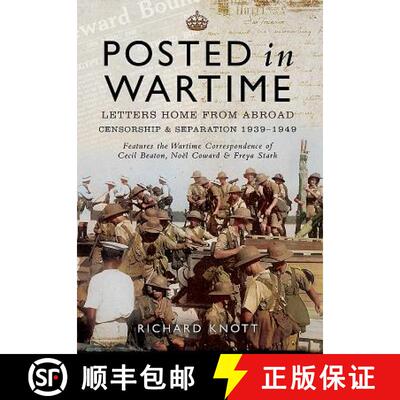 【3-4周达】Posted in Wartime: Letters Home from Abroad [9781473833968]