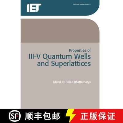 【3-4周达】Properties of III-V Quantum Wells and Superlattices [9780863417788]