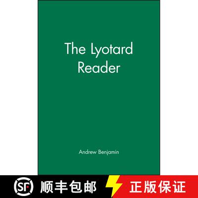 【3-4周达】Lyotard Reader [Wiley哲学] [9780631163398]