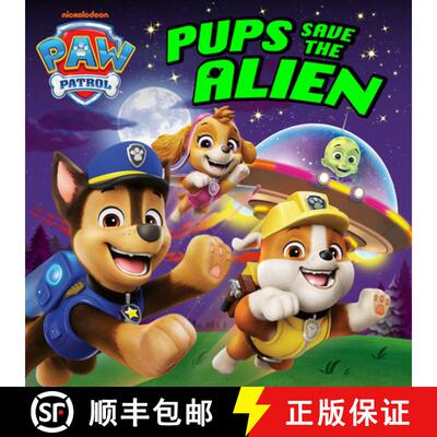 【3-4周达】PAW Patrol Pups Save the Alien Picture Book [9780008755577]
