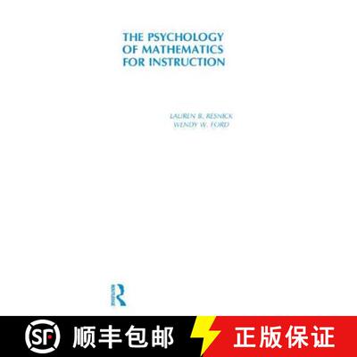 【3-4周达】精装 Psychology of Mathematics for Instruction [9780898590296]