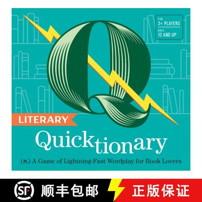 【3-4周达】Literary Quicktionary: (N.) a Game of Lightning-Fast Wordplay for Book Lovers [9781797235066]