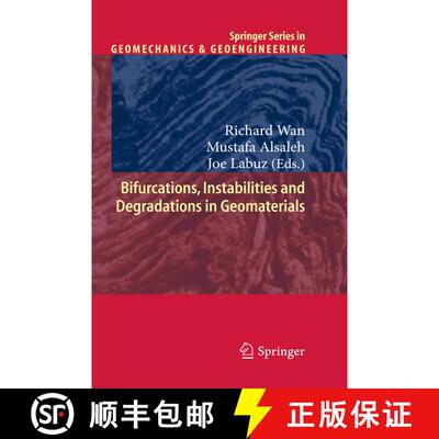 【3-4周达】精装 Bifurcations, Instabilities and Degradations in Geomaterials [9783642182839]