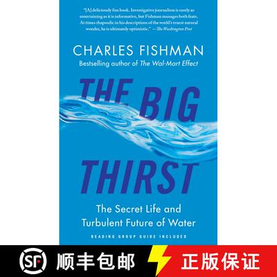 【3-4周达】The Big Thirst: The Secret Life and Turbulent Future of Water [9781439102084]