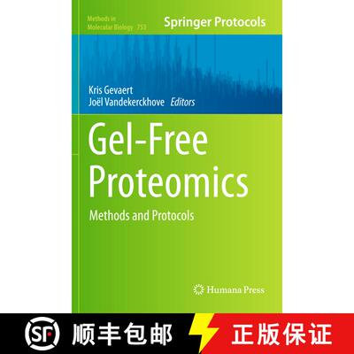【3-4周达】精装 Gel-Free Proteomics : Methods and Protocols [9781617791475]