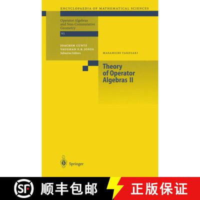 【3-4周达】Theory of Operator Algebras II [9783642076893]