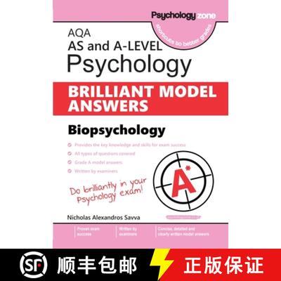 【3-4周达】AQA Psychology BRILLIANT MODEL ANSWERS: Biopsychology: AS and A-level [9781906468651]
