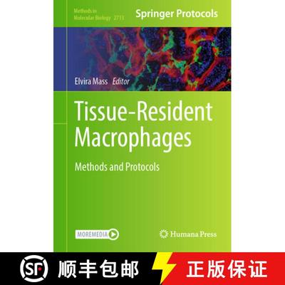 【3-4周达】Tissue-Resident Macrophages : Methods and Protocols [9781071634363]