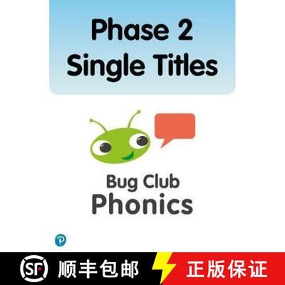 【3-4周达】Phonics Bug Phase 2 Single Titles [9781408260272]