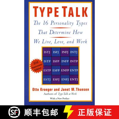 【3-4周达】Type Talk: The 16 Personality Types That Determine How We Live, Love, and Work [9780440507048]
