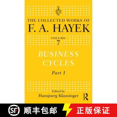 【3-4周达】精装 BUSINESS CYCLES, HAYEK V7 [9780415641159]