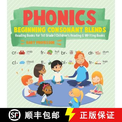 【3-4周达】Phonics Beginning Consonant Blends : Reading Books for 1st Grade | Children's Reading & Wr... [9798869441850]
